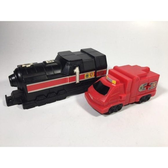 McDonald's | Toys | 200 Mcdonalds Power Rangers Rescue Red Rail Rescue ...